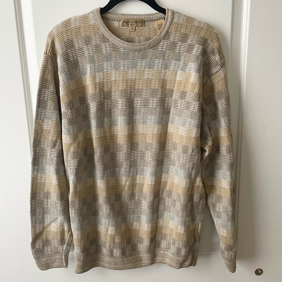 Vintage | Sweaters | Vintage Soft Cotton Geometric Coogi Tricots St ...